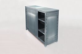 galvanized steel console | situér milano